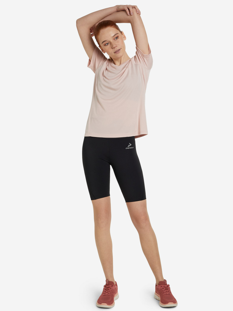 Футболка женская Demix арт. 122260 розовый цвет — купить за 799 руб. со ...