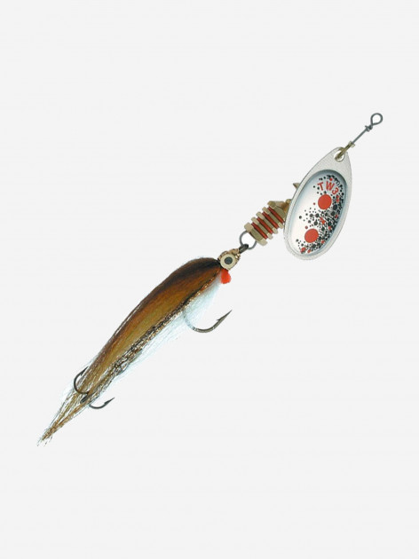 Блесна для рыбалки вертушка Mepps AGLIA TW STREAMER, 3, SILVER (блистер ...