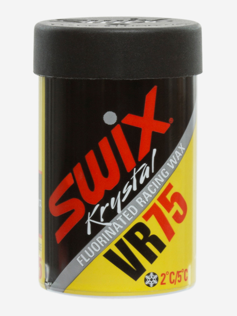 Мазь держания Swix VR75 Krystal арт. VR075 черный цвет — купить за 799 руб. со скидкой 50 % ...