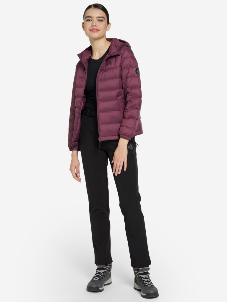 Пуховик женский Pelliot арт. 12040804 фиолетовый цвет — купить за 3899 руб. со скидкой 70 % ...