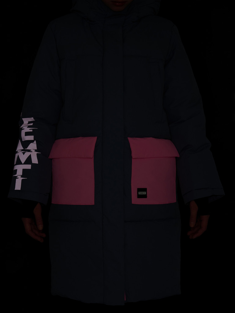 Куртка сноубордическая для девочек Termit арт. 132018 серый цвет — купить за 4249 руб. со ...