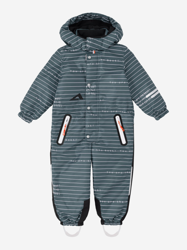 Комбинезон утепленный детский Oldos серо-зеленый цвет — купить за 8599 руб. со скидкой 16 % ...