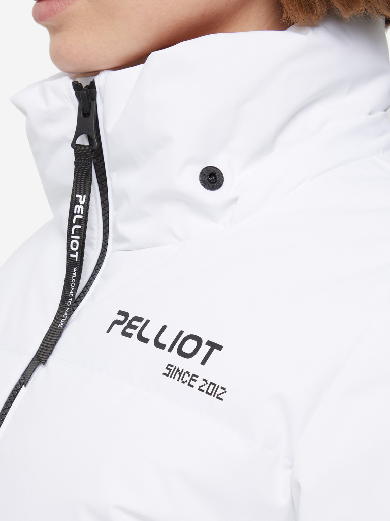 Пуховик женский Pelliot арт. 12240822 белый цвет — купить за 7079 руб. со скидкой 70 %, отзывы в ...