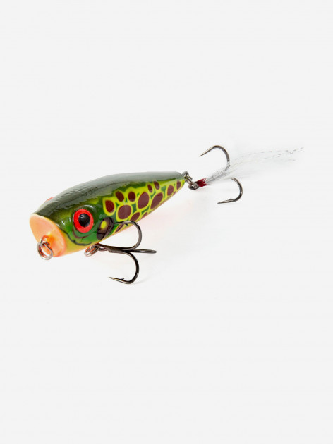 Воблер плавающий Salmo RATTLIN POP 07/HTD зеленый цвет — купить за 2110 ...