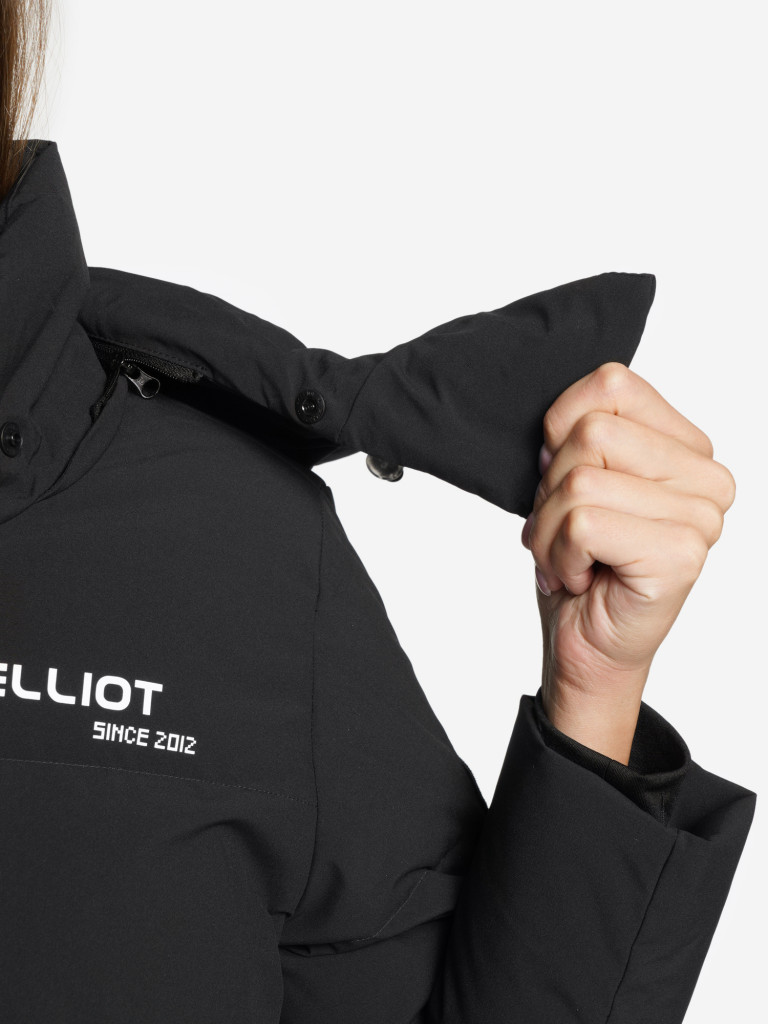 Пуховик женский Pelliot арт. 12240822 черный цвет — купить за 7079 руб. со скидкой 70 %, отзывы ...