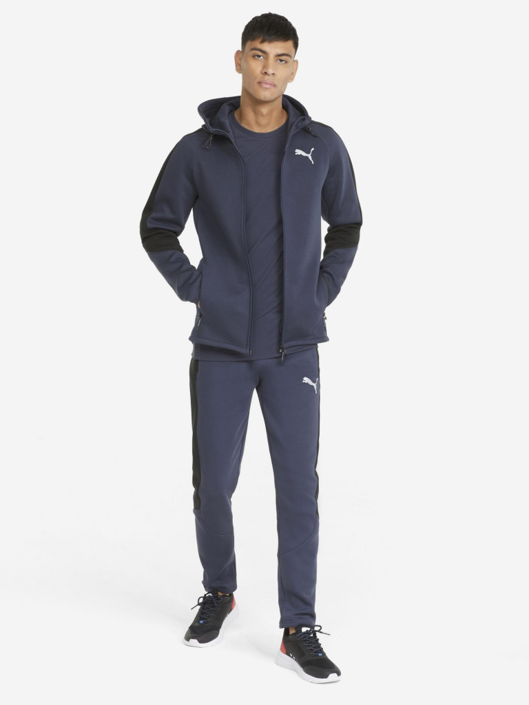Толстовка мужская PUMA Evostripe арт. 847401 синий цвет — купить за ...