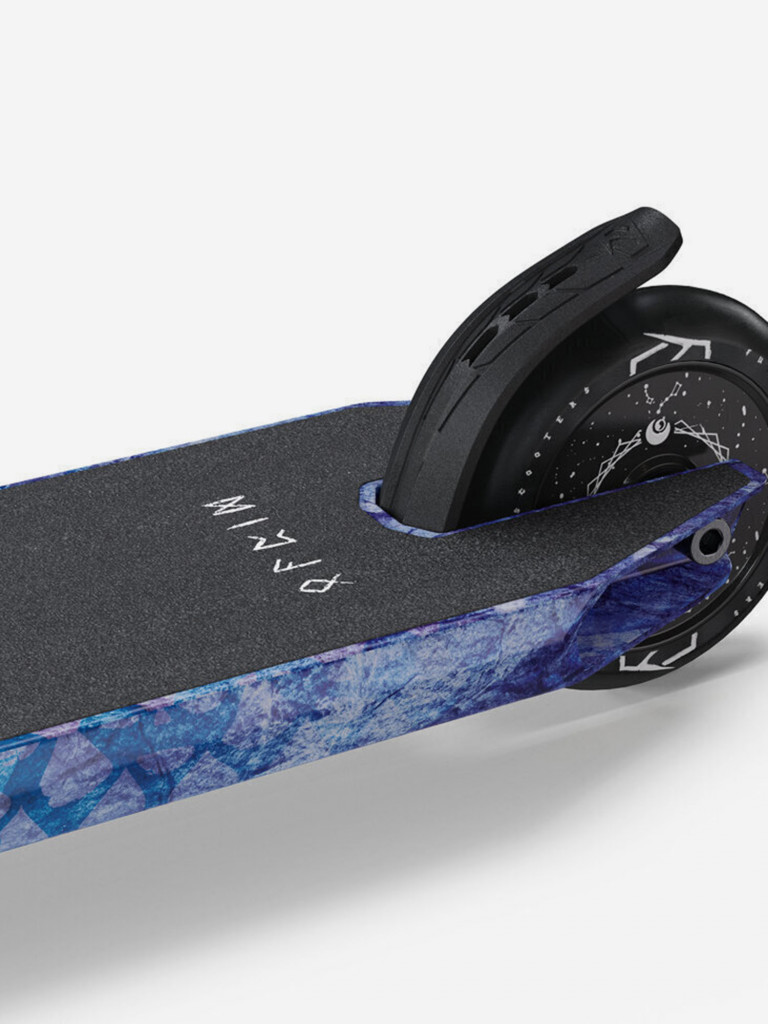 Трюковой самокат Fuzion z350 Dragon Scale черный/голубой/фиолетовый ...