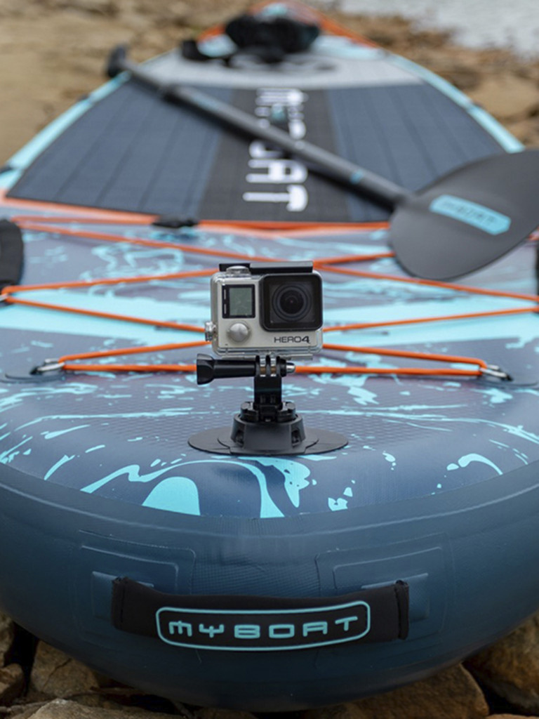 Сапборд надувной MYBOAT BASS HUNTER Синий цвет — купить за 31586 руб., отзывы в интернет ...