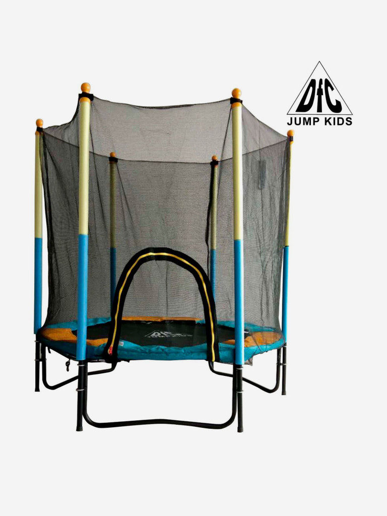 Батут DFC JUMP KIDS 60" желто-синий желтый/синий цвет — купить за 12990 ...