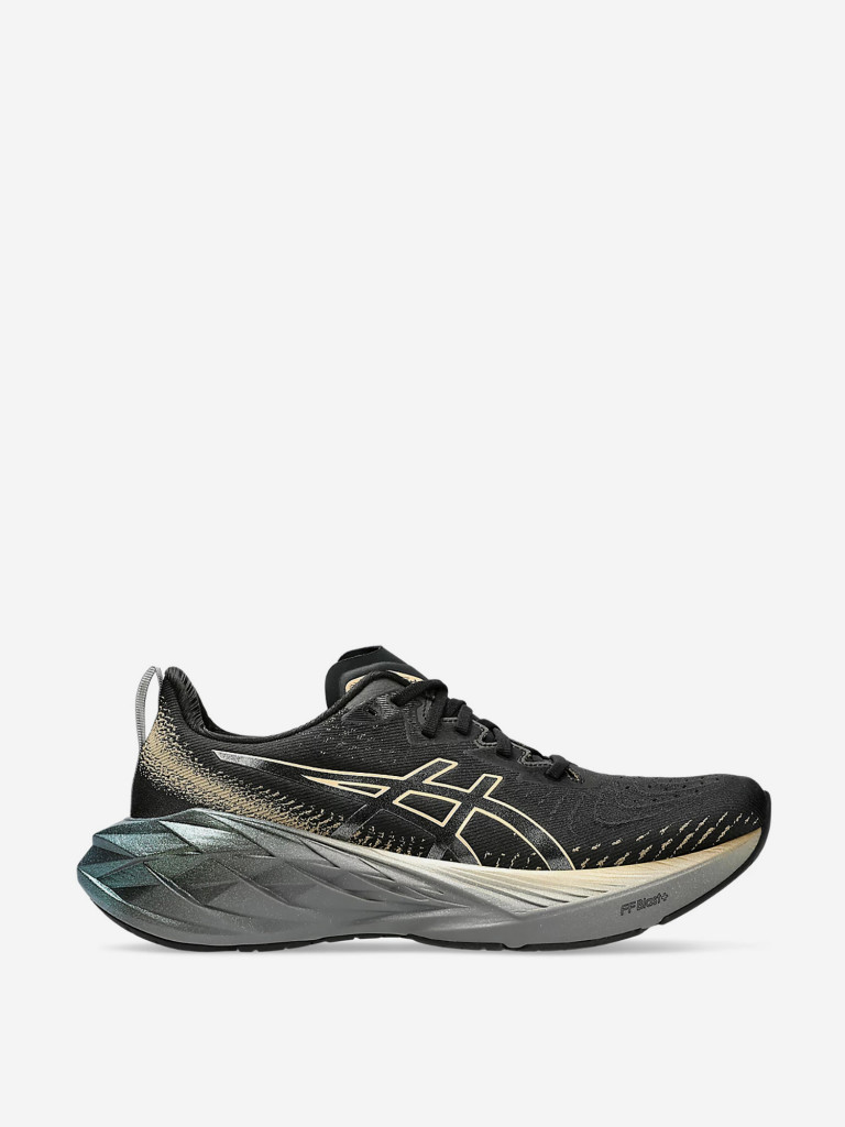 Кроссовки мужские ASICS Novablast 4 Platinum арт. 1011B924 черный/коричневый цвет — купить за ...
