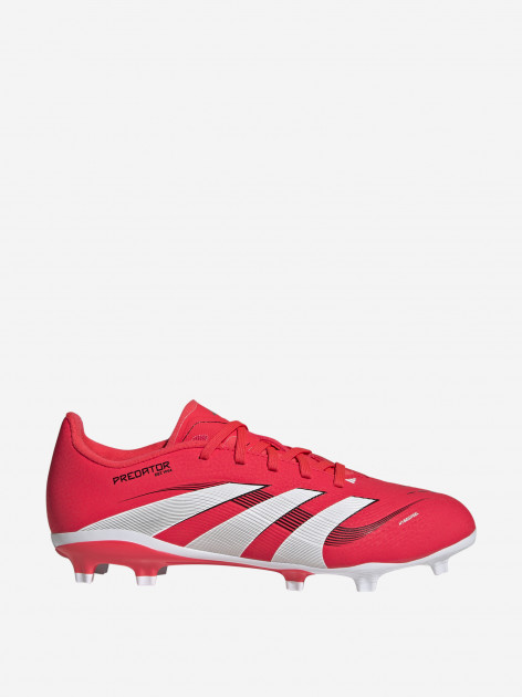 Бутсы для мальчиков adidas Predator League Fg/Mg J арт. ID3750 красный ...
