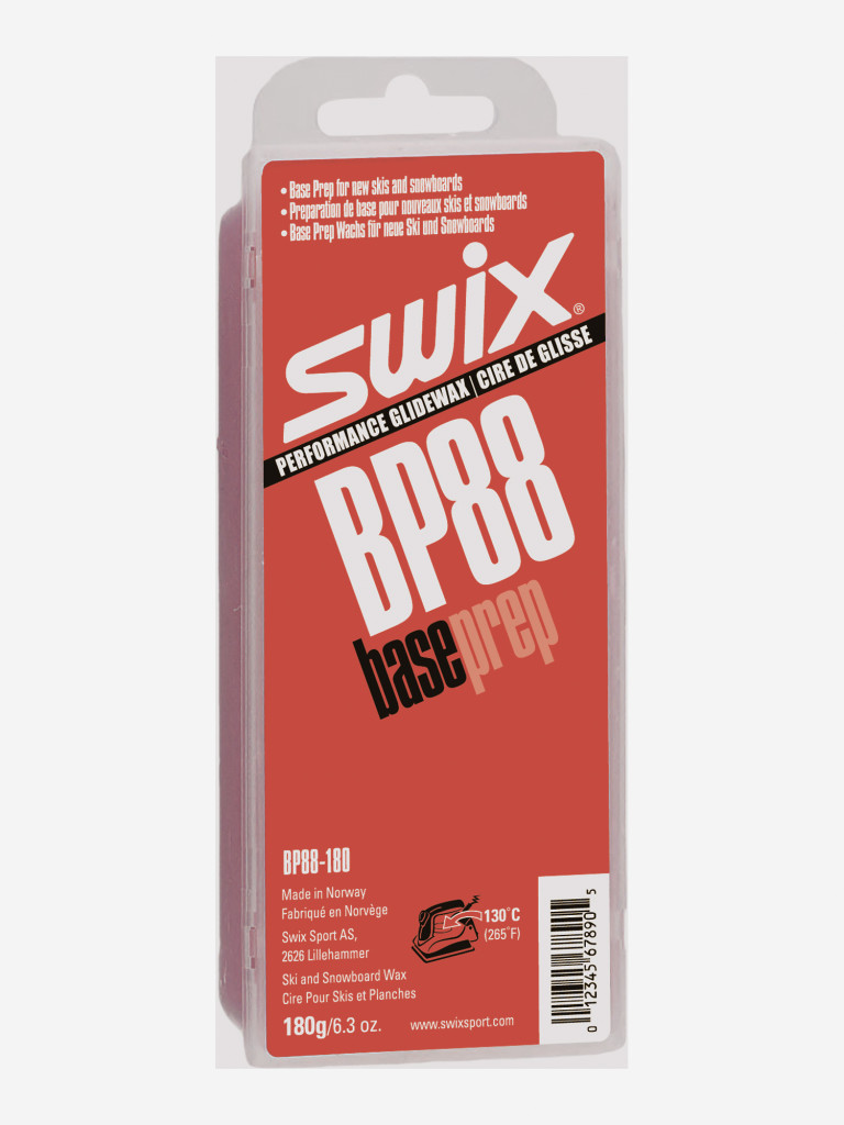 Мазь скольжения универсальная Swix BP88 арт. BP088-180 красный цвет — купить за 1539 руб. со ...