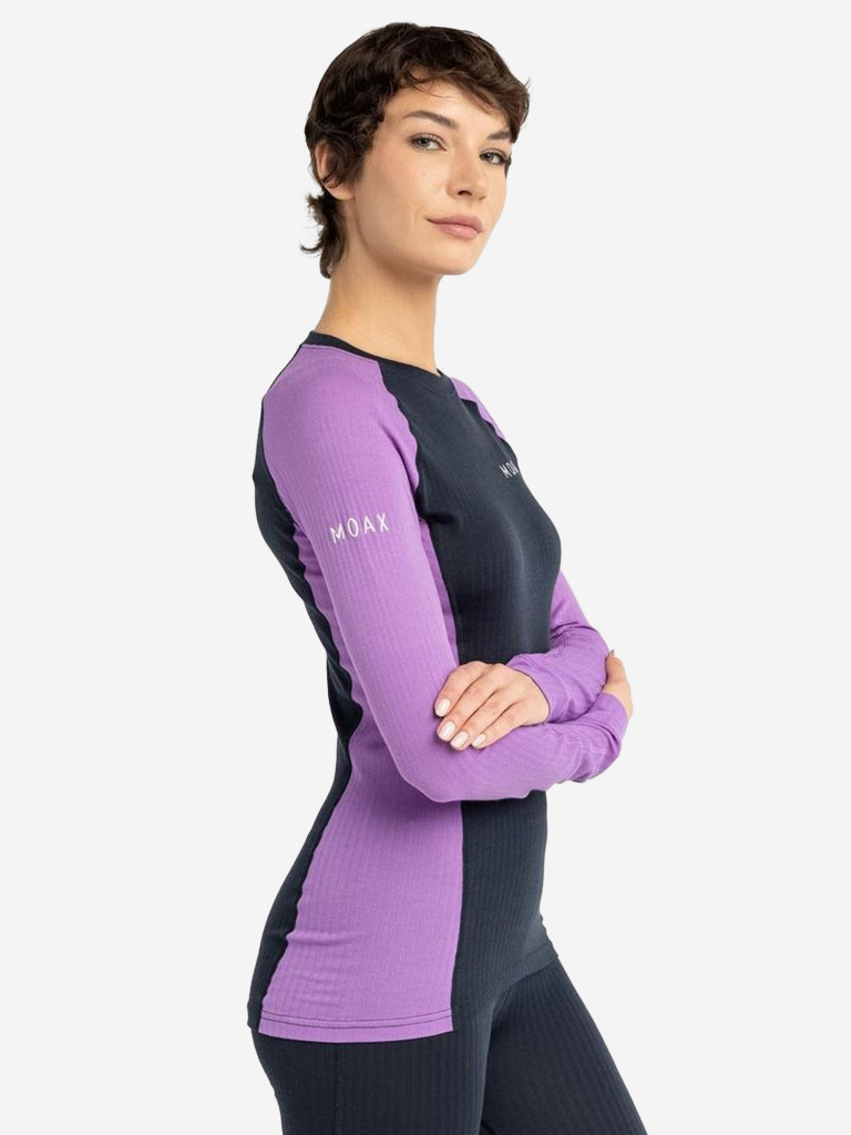 Термофутболка MOAXSPORT Race LS виноградный цвет — купить за 3490 руб., отзывы в интернет ...