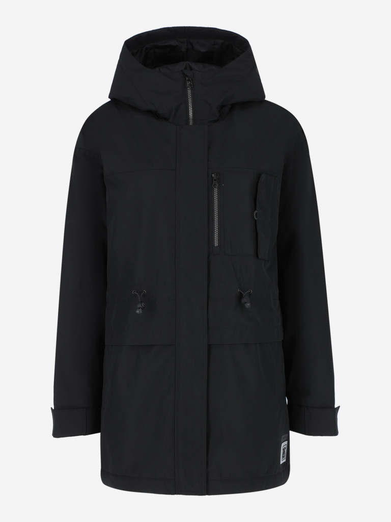 Куртка утепленная женская оверсайз Termit арт. 111930 чёрный цвет — купить за 4249 руб. со ...