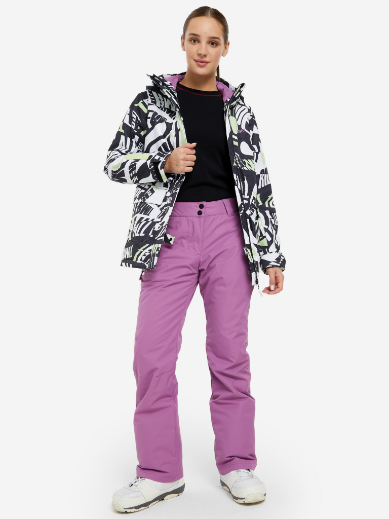 Куртка сноубордическая женская Termit арт. 124775 чёрный цвет — купить за 2579 руб. со скидкой ...