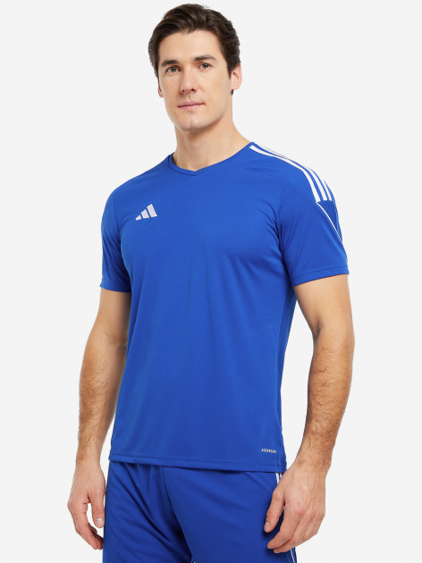 Футболка мужская adidas Tiro 23 арт. HR4611 синий цвет — купить за 1199 ...