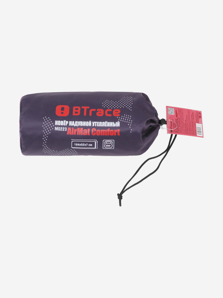 Ковер надувной утеплённый BTrace AirMat Comfort, 184х52х7 см, Синий Синий цвет — купить за 6290 ...
