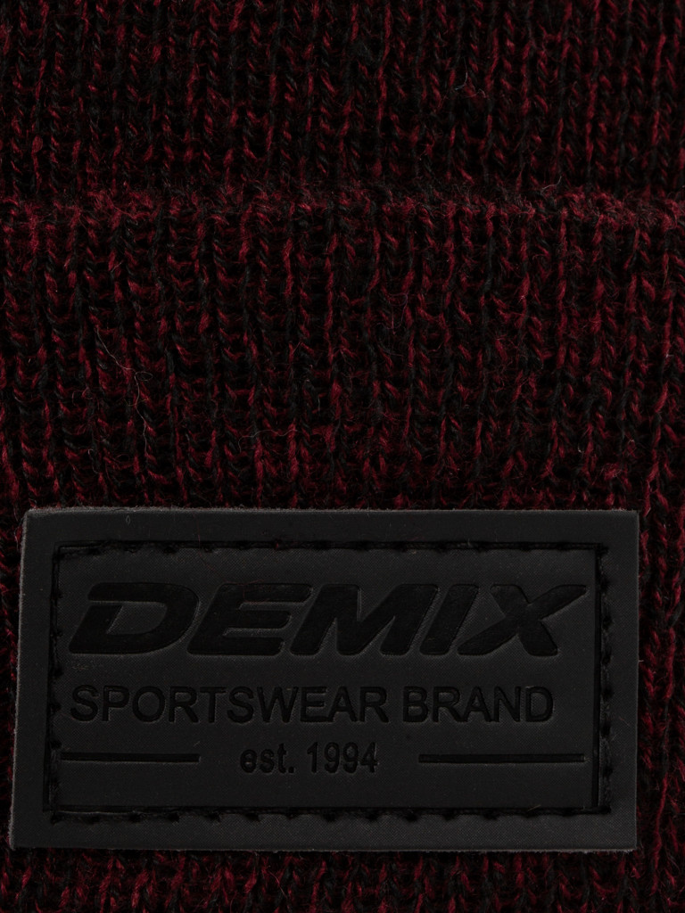 Шапка Demix арт. 105348 бордовый цвет — купить за 284 руб. со скидкой ...