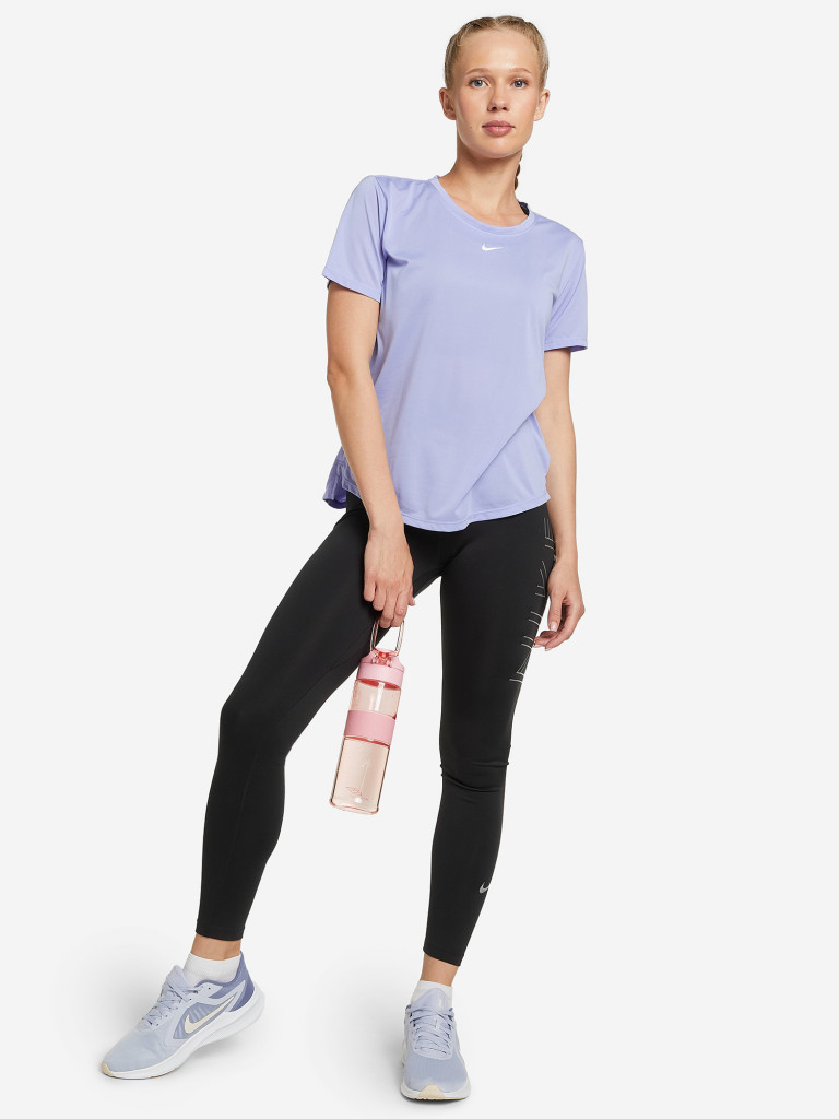 Футболка женская Nike Dri-FIT One арт. DD0638 сиреневый цвет — купить ...