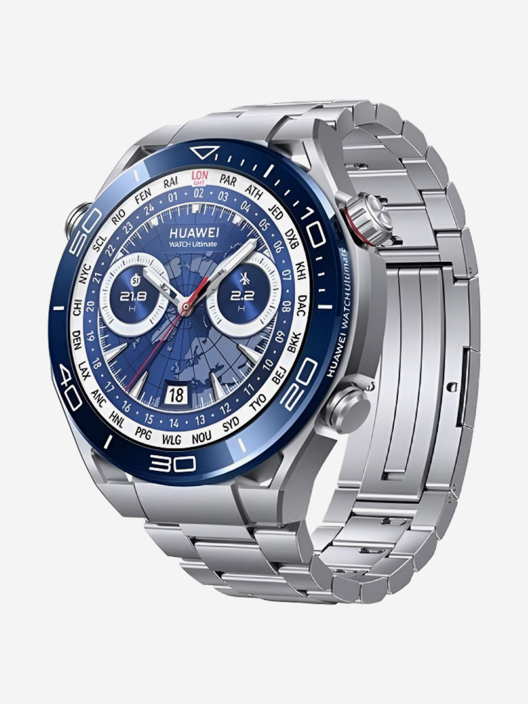 Умные часы HUAWEI Watch Ultimate, CLB-B19, серебристый океан ...