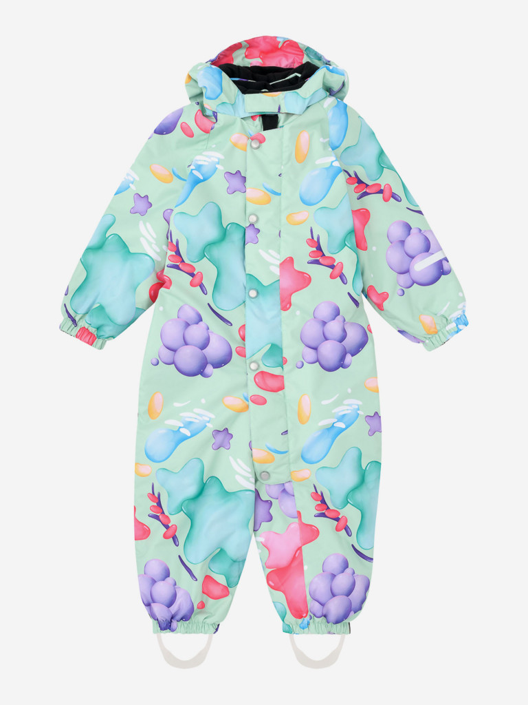 Комбинезон утепленный для девочки Oldos светло-мятный цвет — купить за 6299 руб. со скидкой 16 % ...