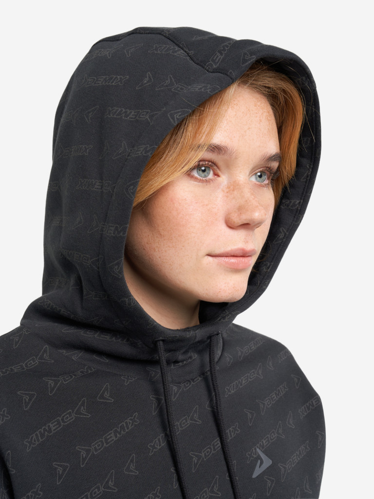 Худи женское Demix арт. 122283 черный цвет — купить за 1499 руб. со ...