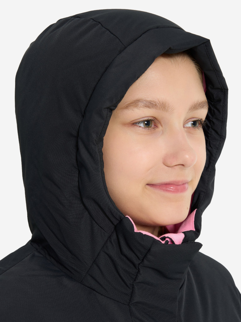 Куртка сноубордическая для девочек Termit арт. 132018 черный цвет — купить за 2549 руб. со ...