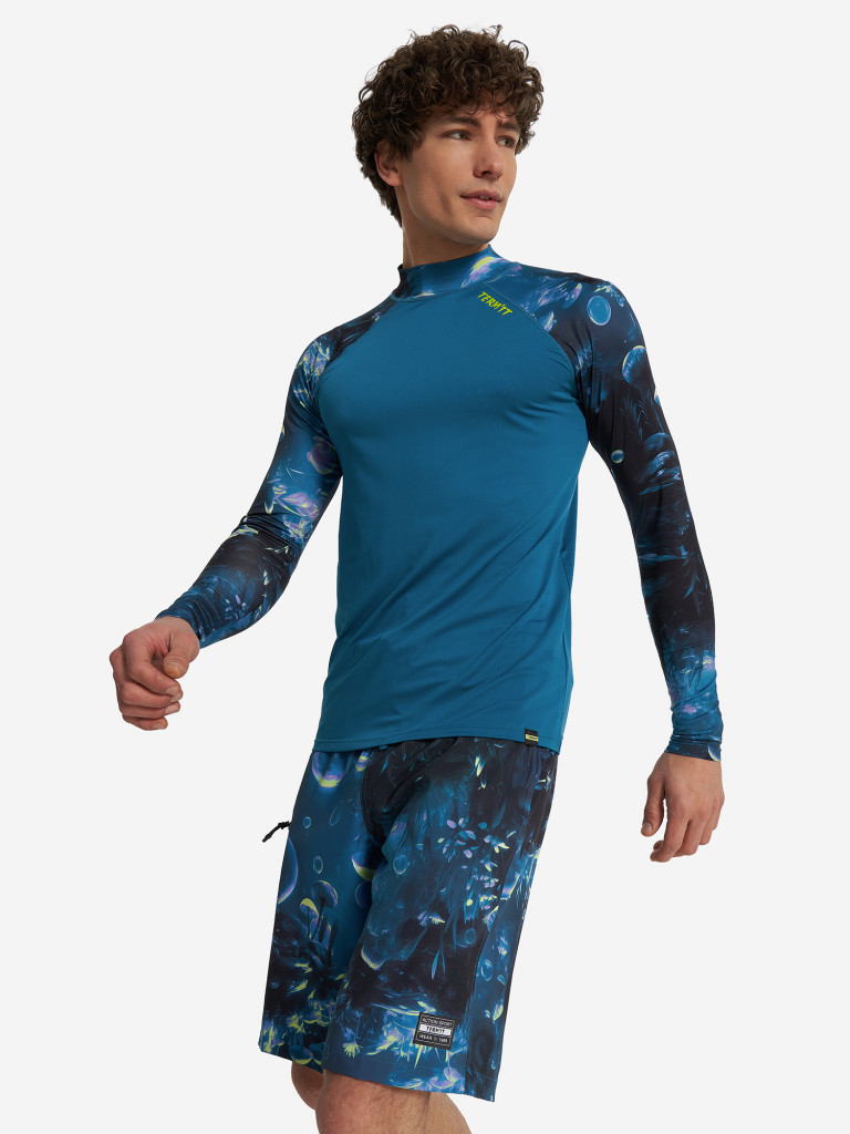 Рашгард мужской Termit арт. 135382 зеленый/черный цвет — купить за 999 руб. со скидкой 50 % ...