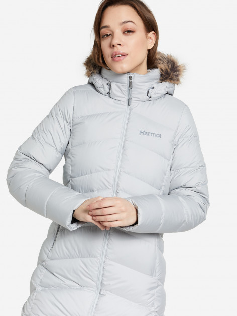 Пуховик женский Marmot Montreal арт. 78570 светло-серый цвет — купить ...