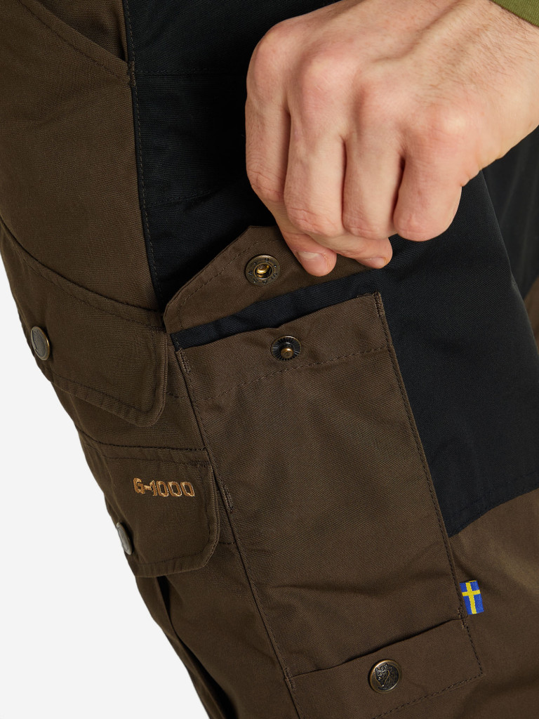 Брюки мужские Fjallraven Vidda Pro арт. 81760R зеленый цвет — купить за 8399 руб. со скидкой 60 ...