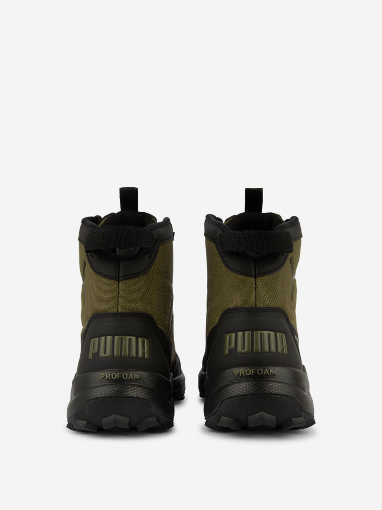 Ботинки мужские PUMA Boulder WTR оливковый/черный цвет — купить за ...