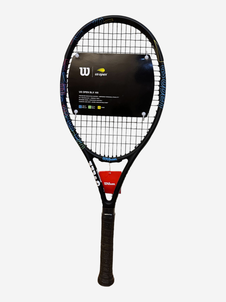 Теннисная ракетка Wilson US OPEN BLX 268/100 №2 WR082720U2 Черный цвет ...
