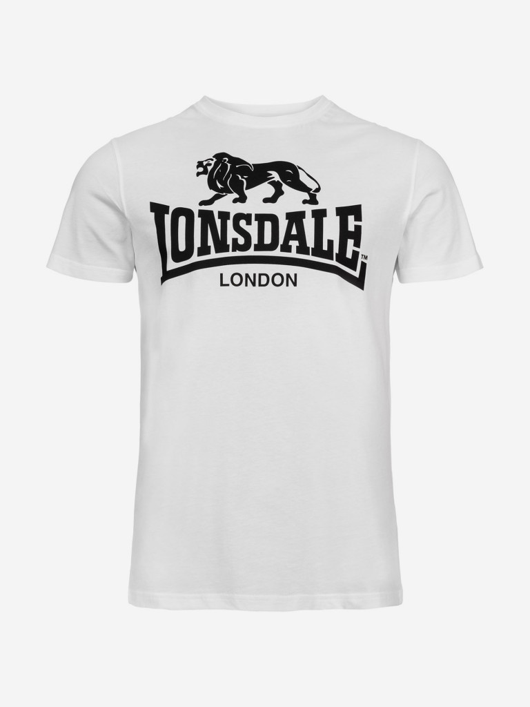 Футболка мужская LONSDALE LOGO Белый цвет — купить за 1673 руб. со ...