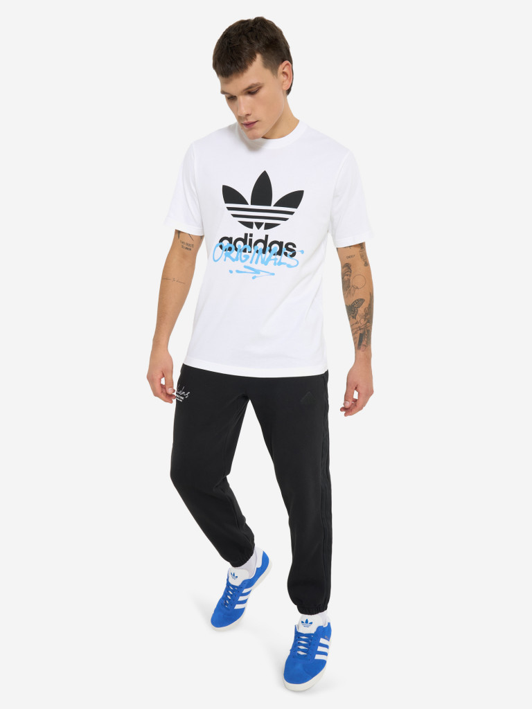 Футболка мужская adidas Street арт. IX6750 белый цвет — купить за 2349 ...