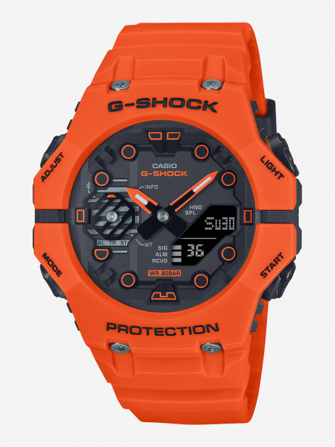 Наручные часы Casio G-Shock GA-B001FL-4A оранжевый/черный цвет — купить ...