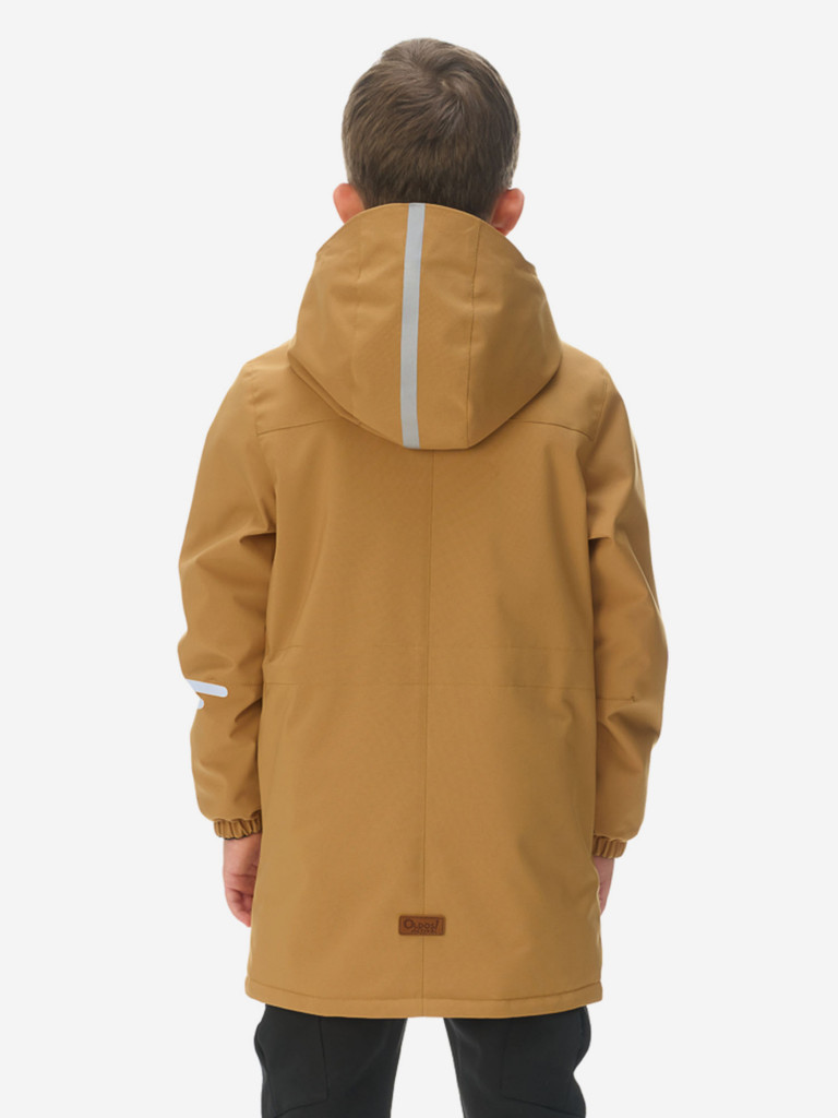 Куртка утепленная для мальчика Oldos гочичный цвет — купить за 9599 руб. со скидкой 15 %, отзывы ...