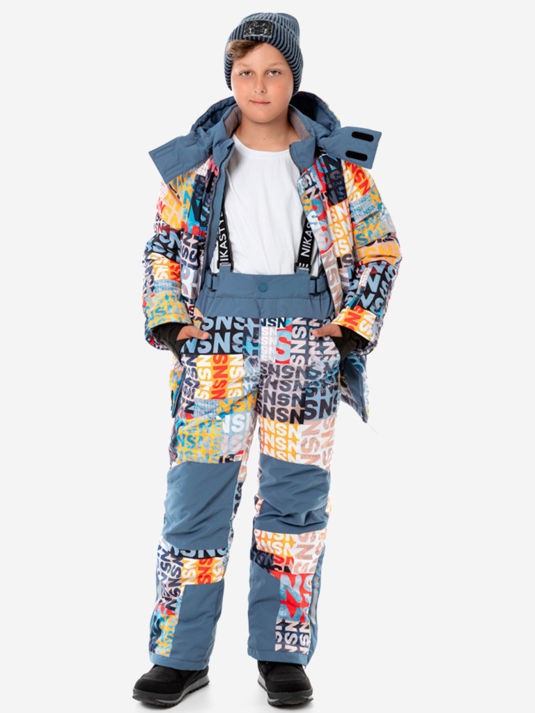 Костюм NIKASTYLE горчица/туман цвет — купить за 7690 руб. со скидкой 48 %, отзывы в интернет ...