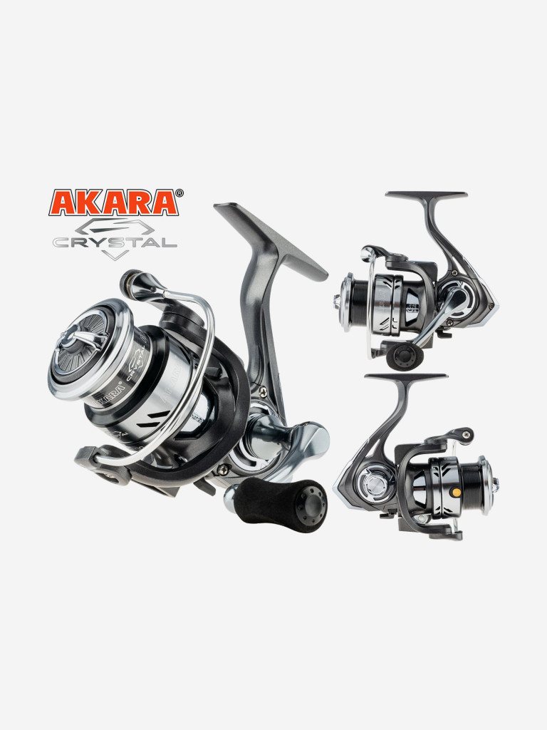 Катушка безынерционная Akara Crystal 3000 5+1bb мультицвет цвет ...