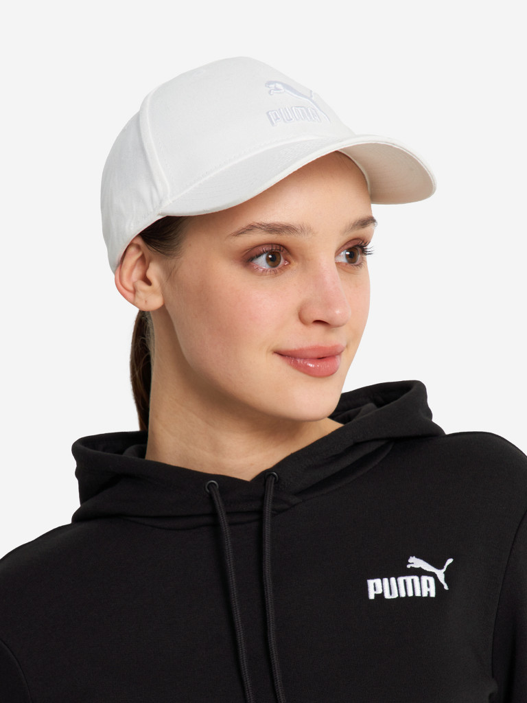 Бейсболка PUMA Archive Logo арт. 022554 белый цвет — купить за 1399 руб ...