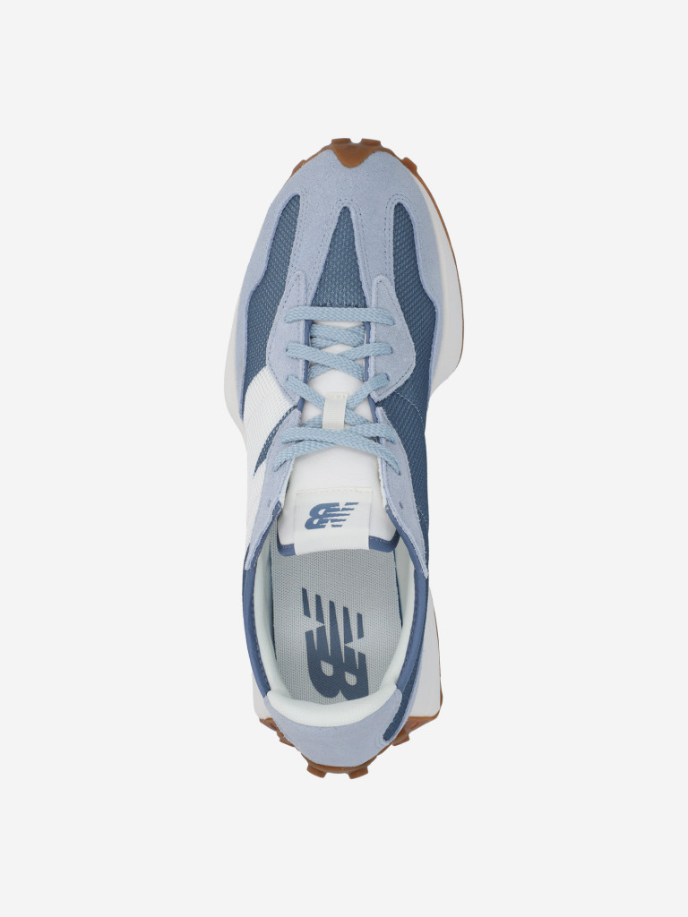 Кроссовки мужские New Balance 327 арт. MS327MQ голубой/белый цвет ...