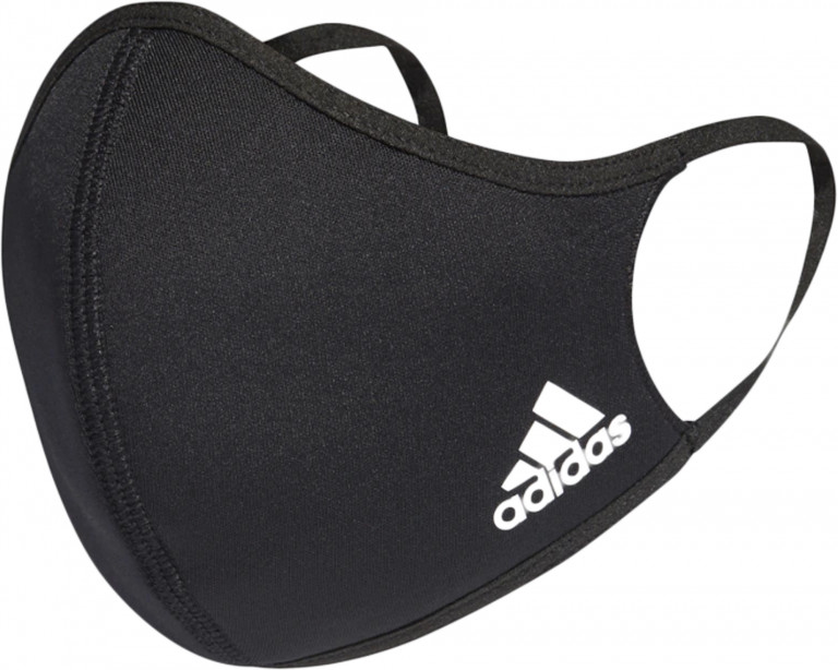 Маска защитная adidas, 3 штуки арт. H08837 черный цвет — купить за 849 ...