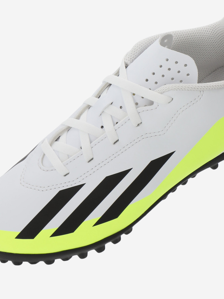Бутсы для мальчиков adidas X Crazyfast.4 TF J арт. IE4066 белый/черный ...