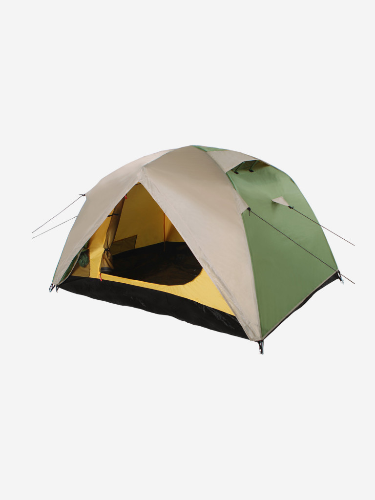 Палатка BTrace Point 2+, Зеленый/Бежевый Бежевый цвет — купить за 10490 руб., отзывы в интернет ...