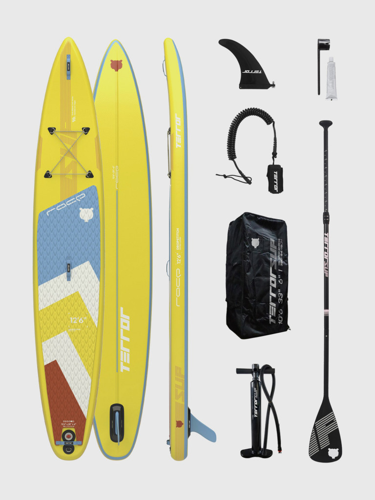 SUP-доска TERRO 12'6"29"6" RACE yellow Желтый цвет — купить за 41958 ...