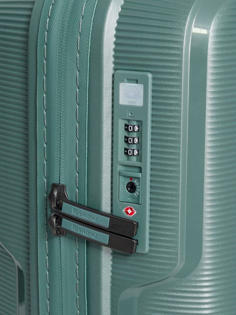 Чемодан Robinzon ментоловый цвет — купить за 23900 руб., отзывы в интернет-магазине Спортмастер ...
