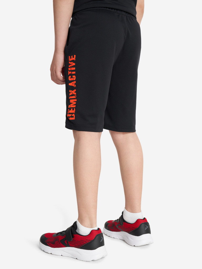 Шорты для мальчиков Demix арт 131038 черный цвет — купить за 599 руб со скидкой 50 отзывы в