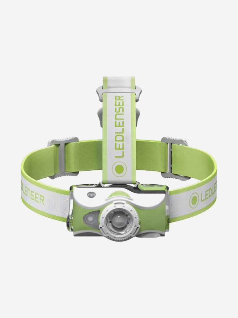 Фонарь налобный LED Lenser MH7 арт. 500991 зеленый, белый цвет — купить ...