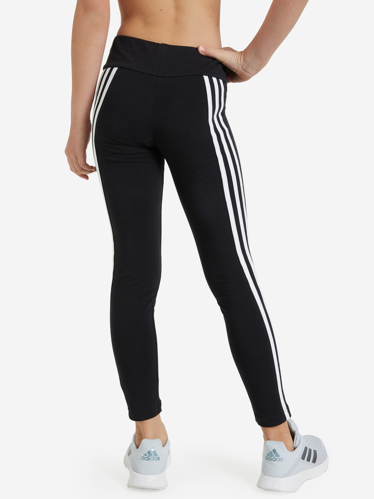 Легинсы для девочек adidas арт. GE0945 черный цвет — купить за 1999 руб ...