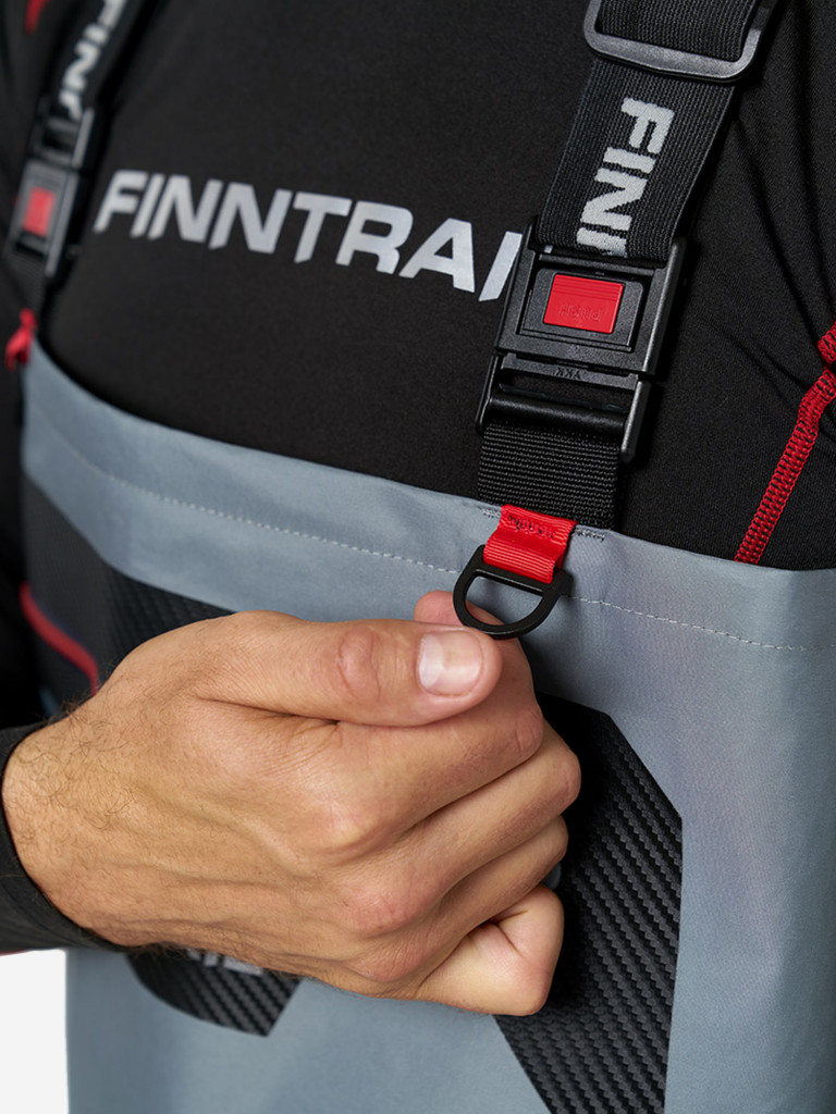 Вейдерсы мужские мембранные FINNTRAIL Airman с сапогом арт. 5260 серый цвет — купить за 13799 ...