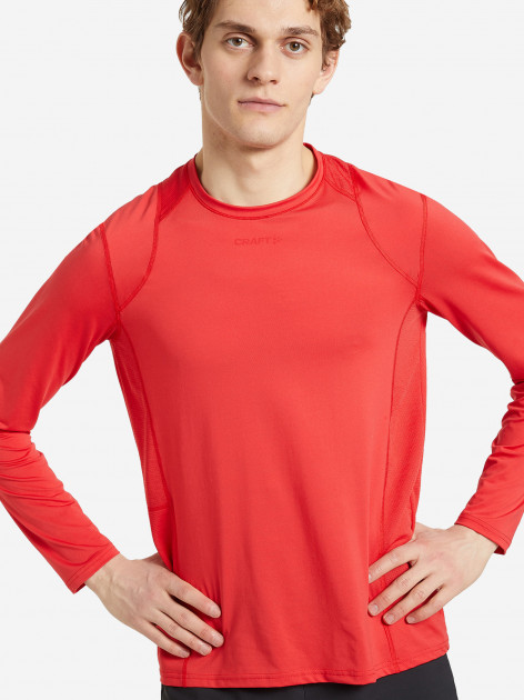 Лонгслив мужской Craft Essence арт. 1908754 ярко-красный цвет — купить ...